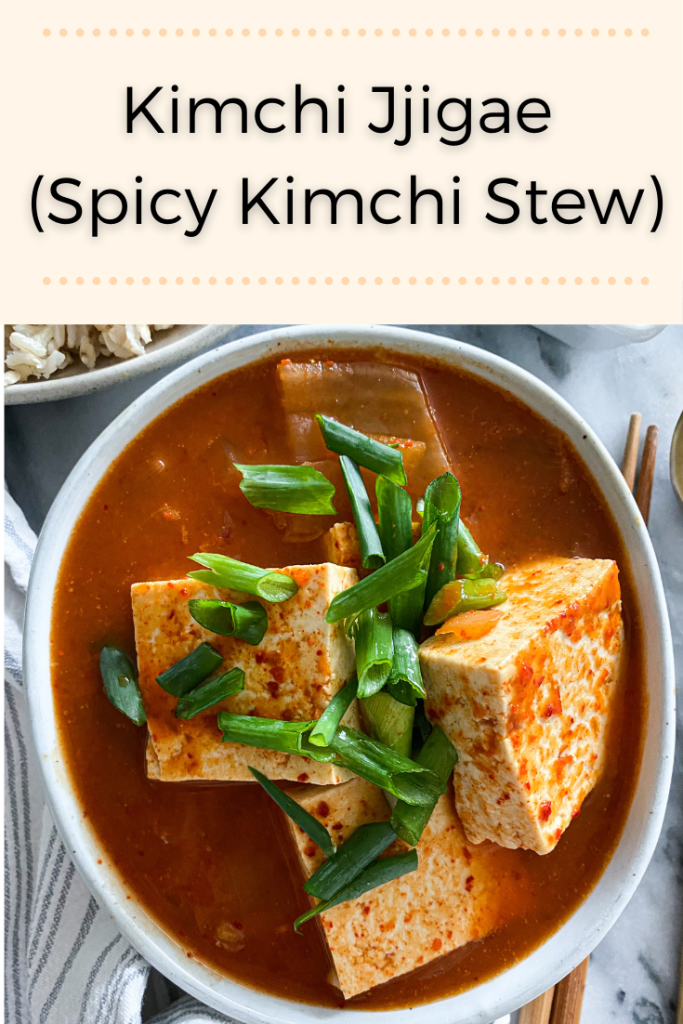 Kimchi Jjigae (Spicy Kimchi Stew) - Winnie Kison