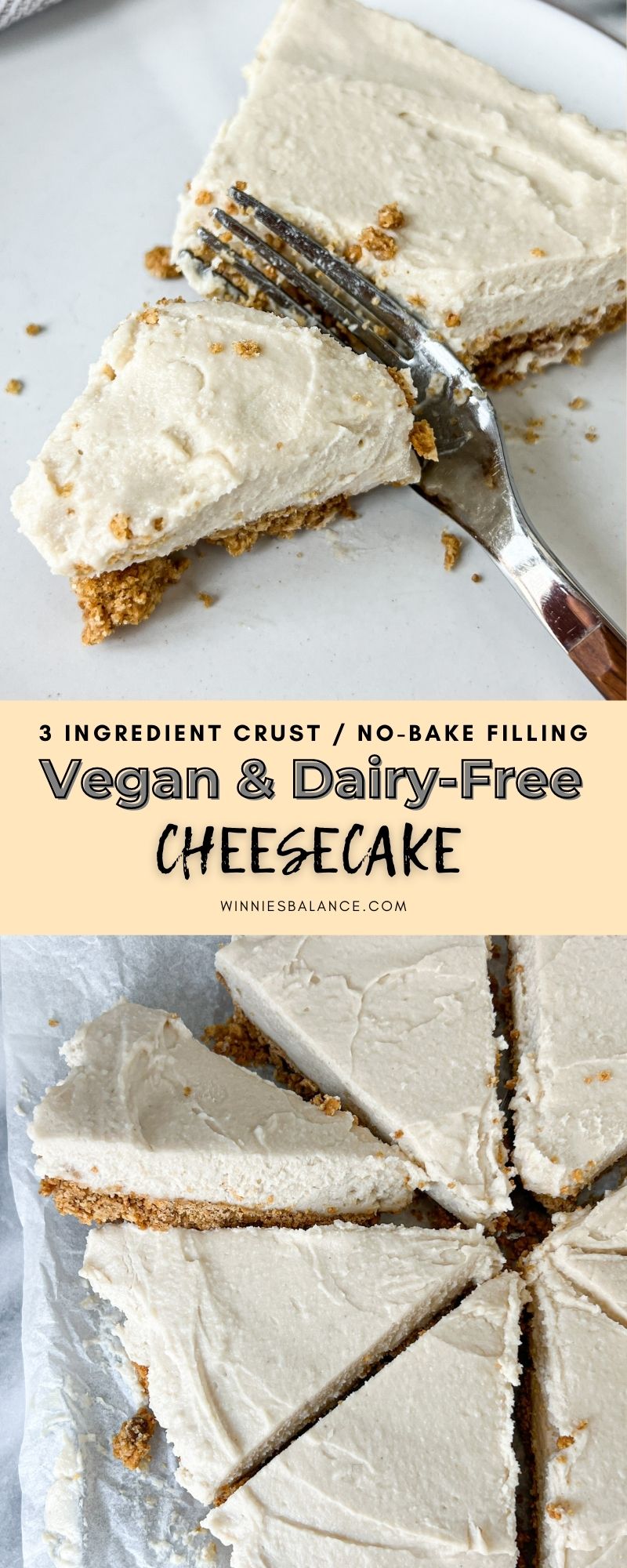 Vegan Cheesecake - Winnie Kison