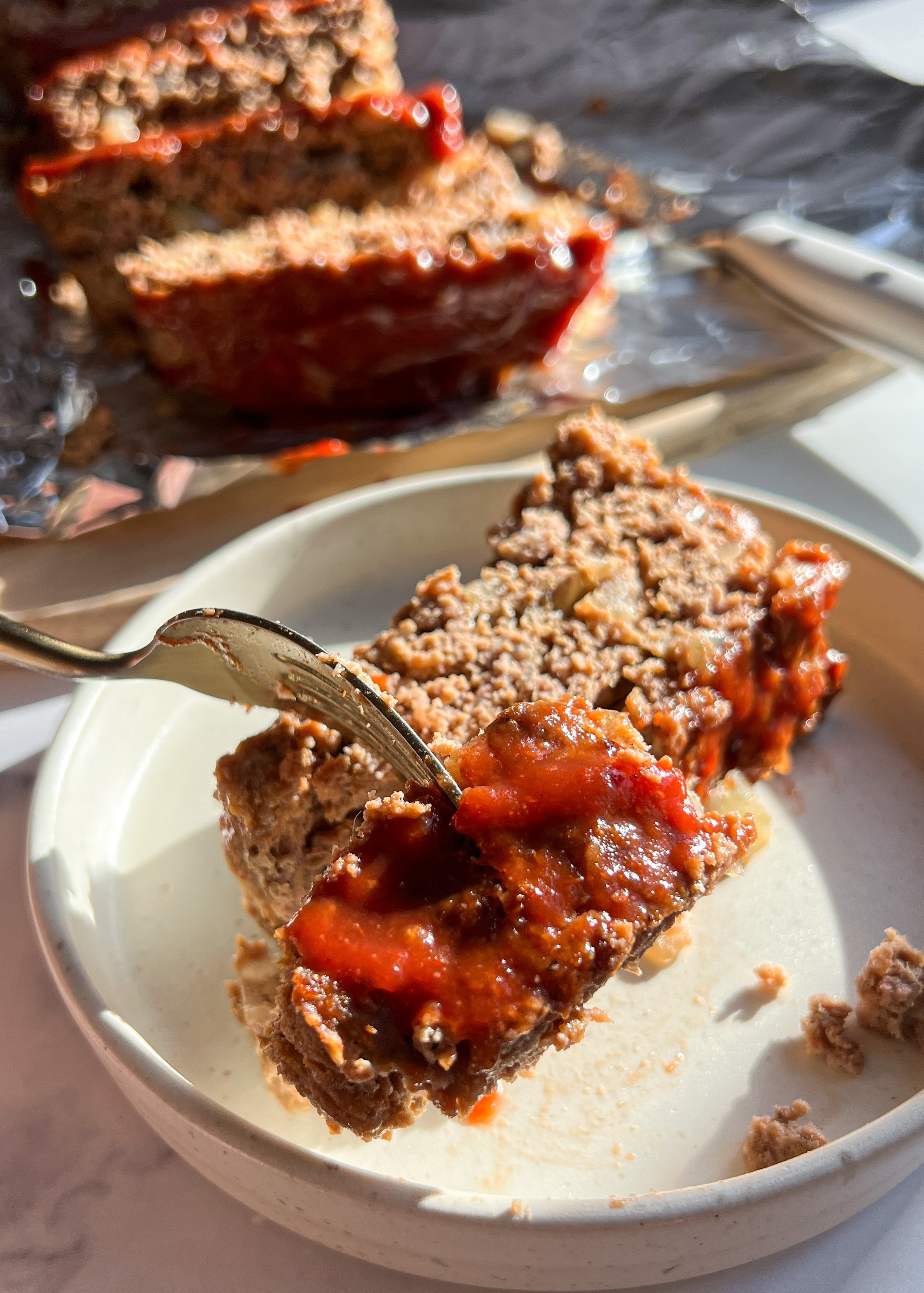 Basic Homemade Meatloaf - Winnie Kison