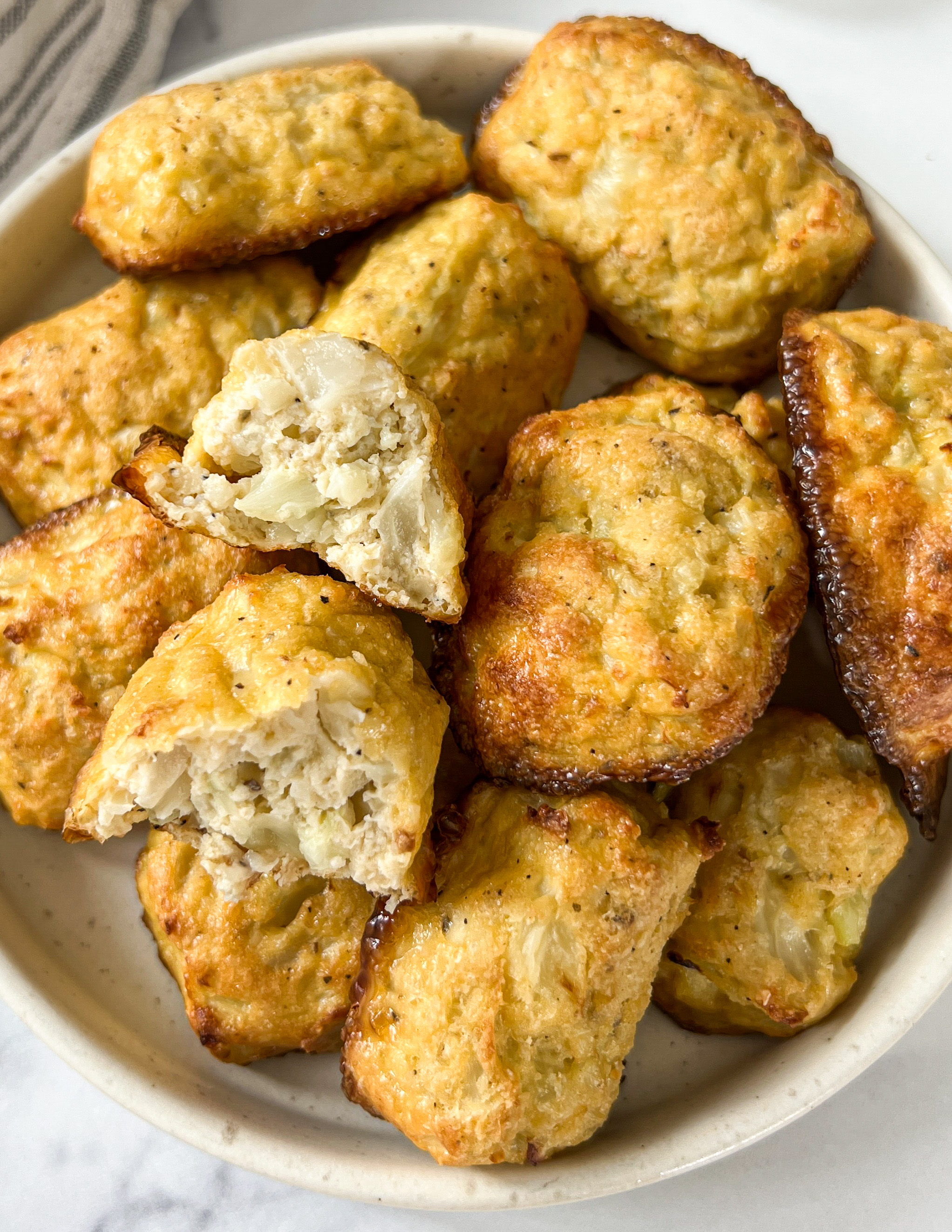 Baked Cauliflower Tots (Gluten-Free) - Winnie Kison