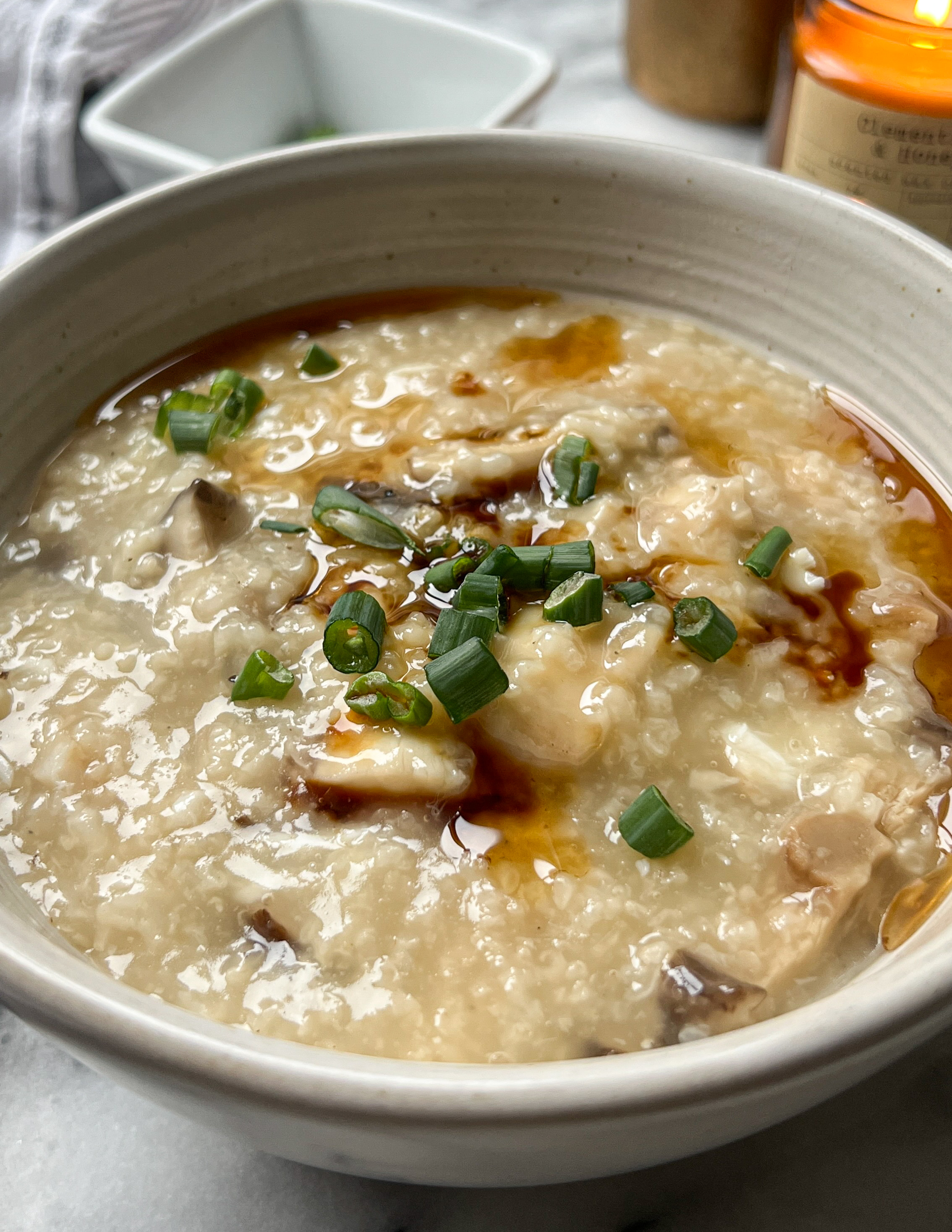 Fish Congee (Chinese Rice Porridge) - Winnie Kison