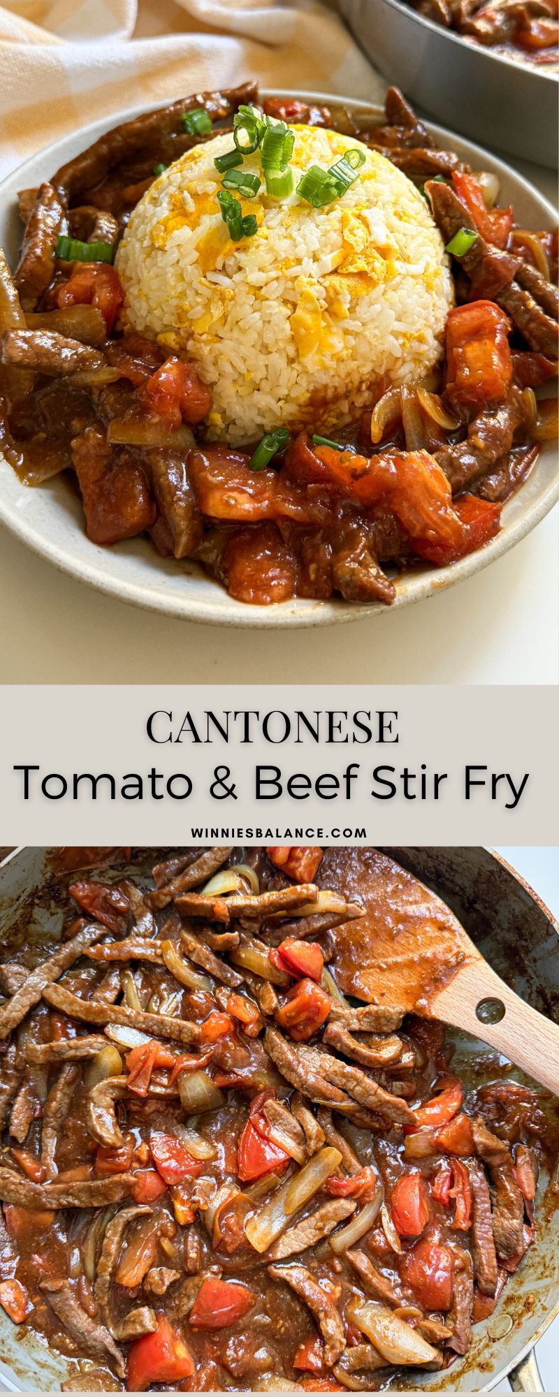 Cantonese Tomato & Beef Stir Fry (Better Than Take-Out!) - Winnie Kison