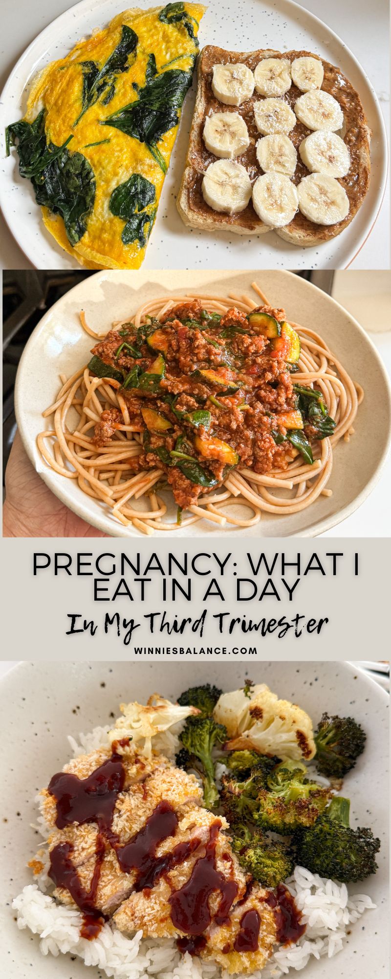 What I Eat In A Day in Third Trimester (34 Weeks) - Winnie Kison
