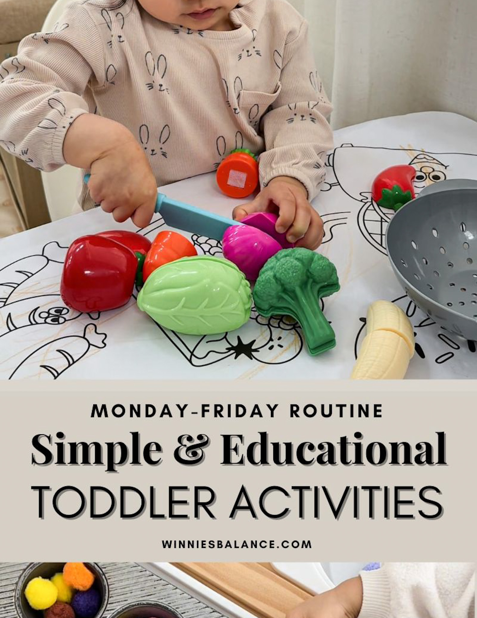 A Week of Simple & Educational Toddler Activities (Monday to Friday ...