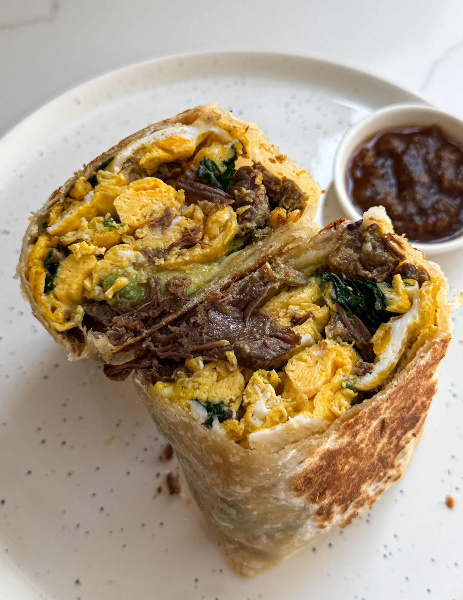 SHORT RIB BREAKFAST BURRITO - Winnie Kison