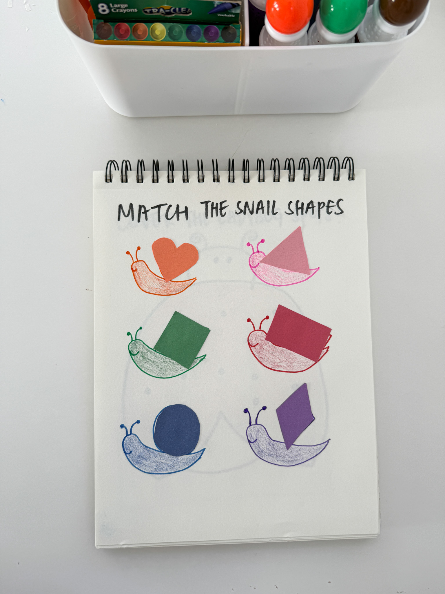 5 EASY TODDLER ACTIVITY BOOK IDEAS PT.4: Emotions, Colors, Shape and ...