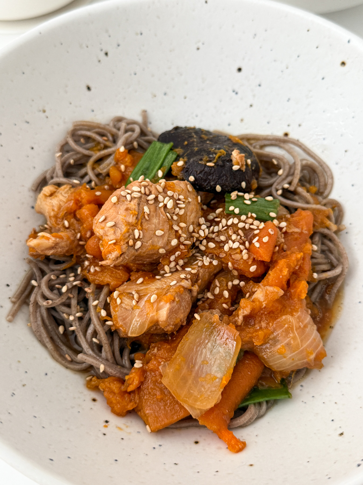 Instant Pot Asian Braised Chicken with Soba Noodles - Winnie Kison