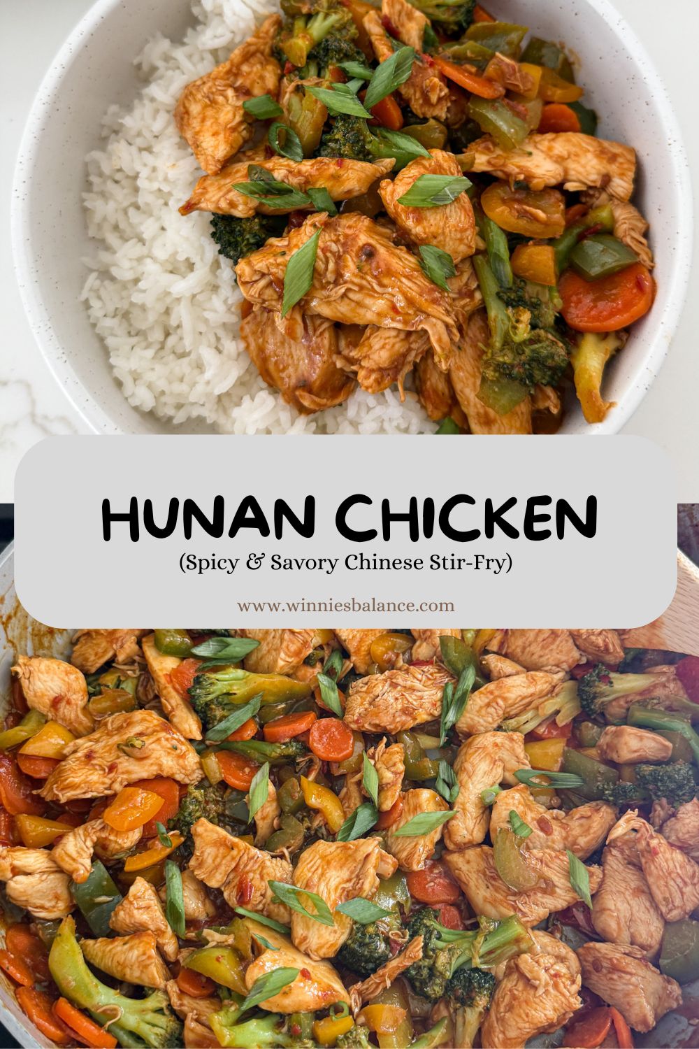 Authentic Hunan Chicken Stir-Fry - Winnie Kison