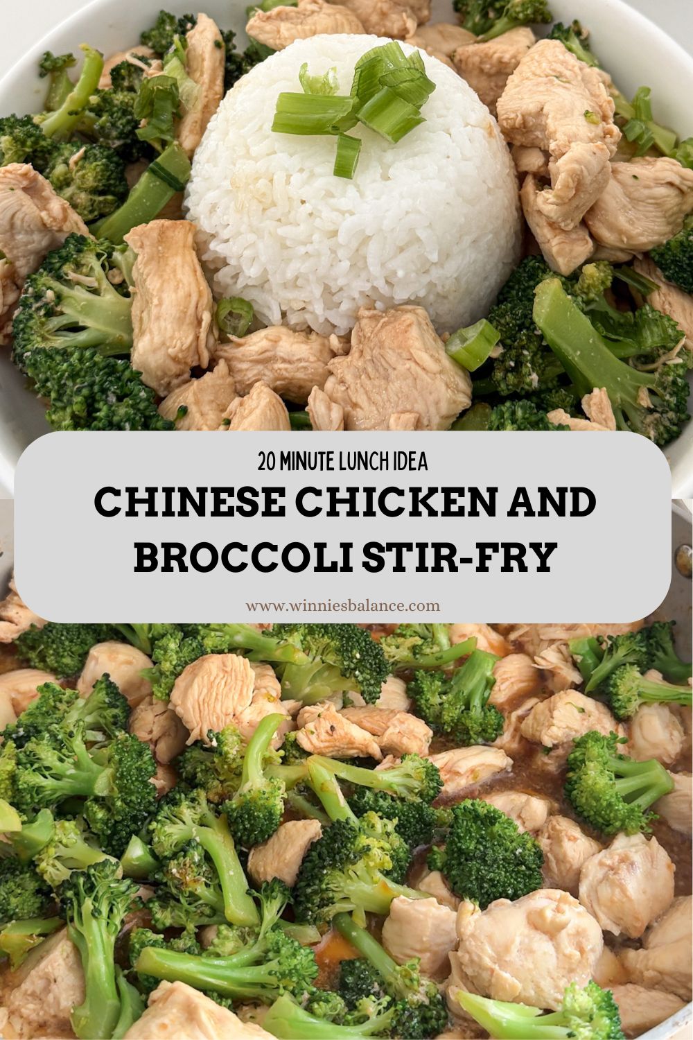Chinese Chicken and Broccoli Stir Fry - Winnie Kison