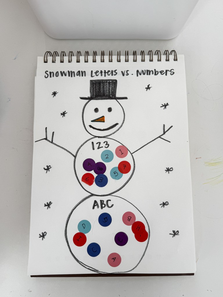 Christmas-Themed Toddler Workbook Activities: Part 16 - Winnie Kison