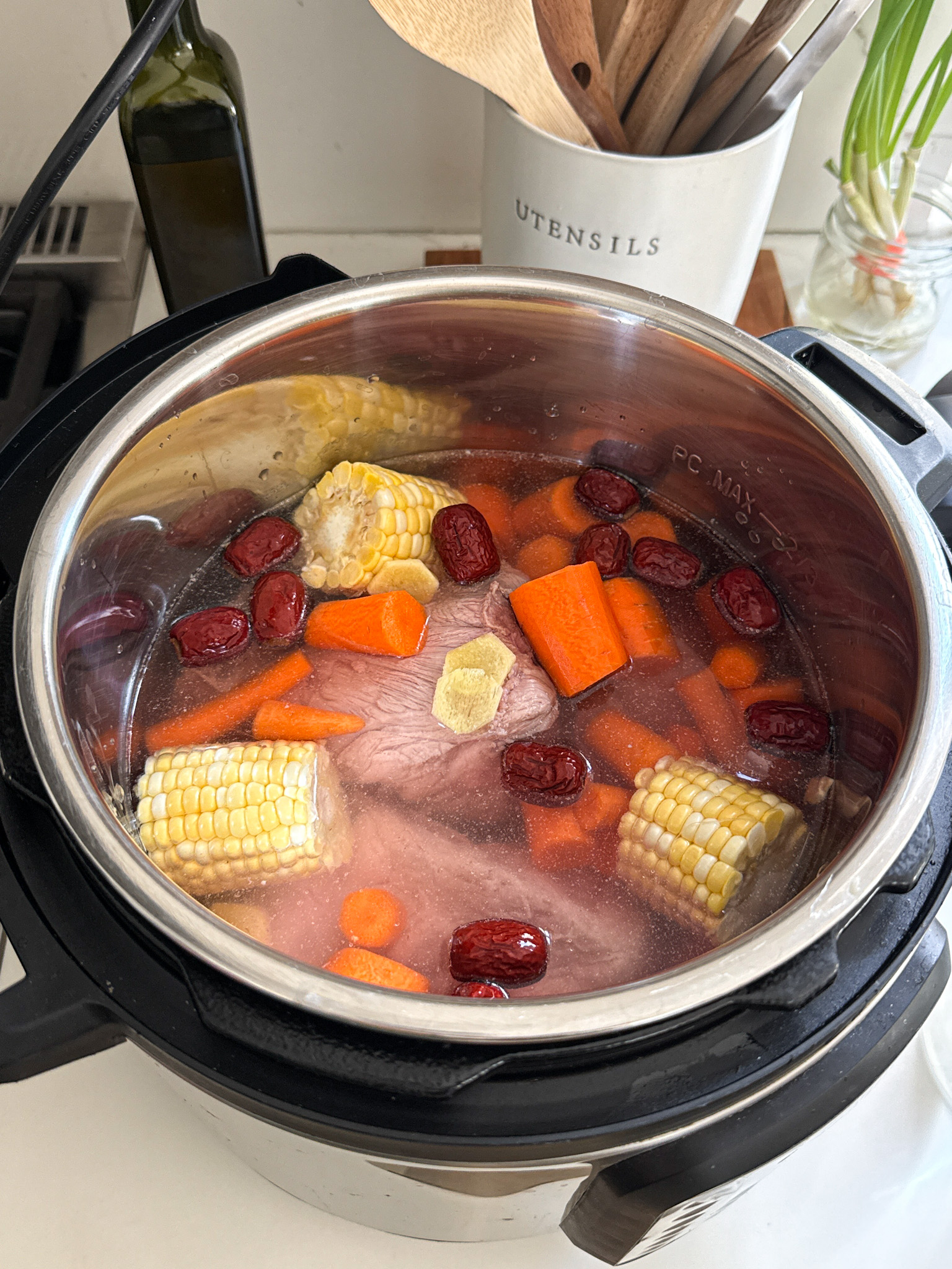 Nourishing Chinese Pork Bone Soup (Instant Pot) - Winnie Kison