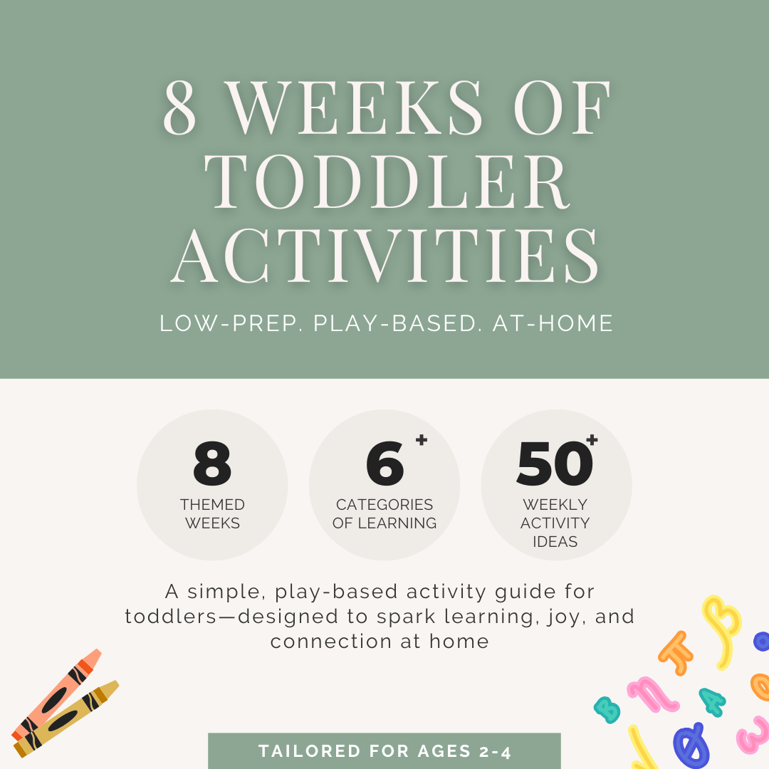 The 8-Week Toddler Activity Guide - Winnie Kison